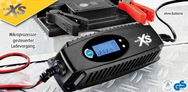 AUTO XS зарядно устройство за автомобилен акумулатор с дисплей гр ...
