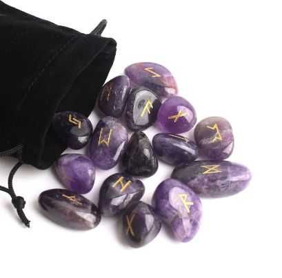 Rune ametist.cuart roz.carneol.jasp rosu+ placa divinatie cadou ...