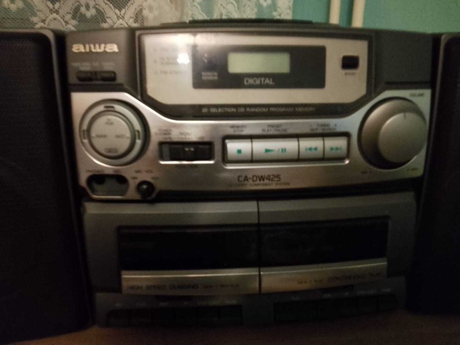 Двукасетъчен със CD player AIWA CA-DW425 гр. София Връбница 1 • OLX.bg