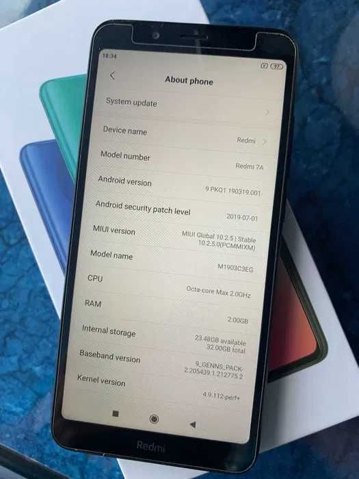 Smartphone Xiaomi Redmi 7A Dual SIM 32 GB Liber Piatra Neamt • OLX.ro