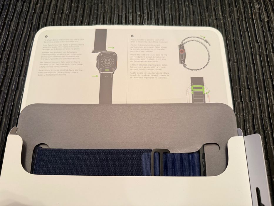 Каишка за Apple Watch Navy Alpine Loop, Black Titanium Finish гр. София ...