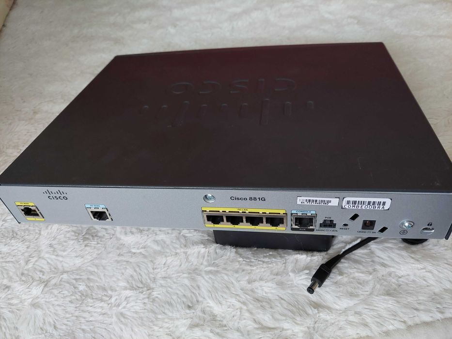 Router Cisco 800 Series Type 881 3g Ethernet Security Link 2,4GHz ...