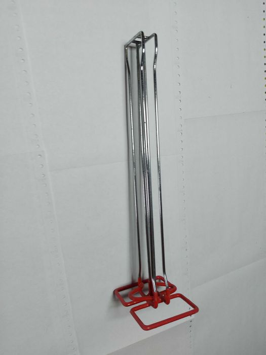 Suport inox pentru rola de hartie mare / prosoape pentru bucatarie ...