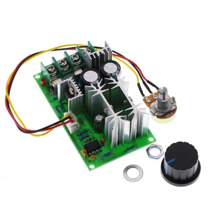 Variator regulator CONTROLLER TURATIE motor DC 12V 24V curent continuu ...