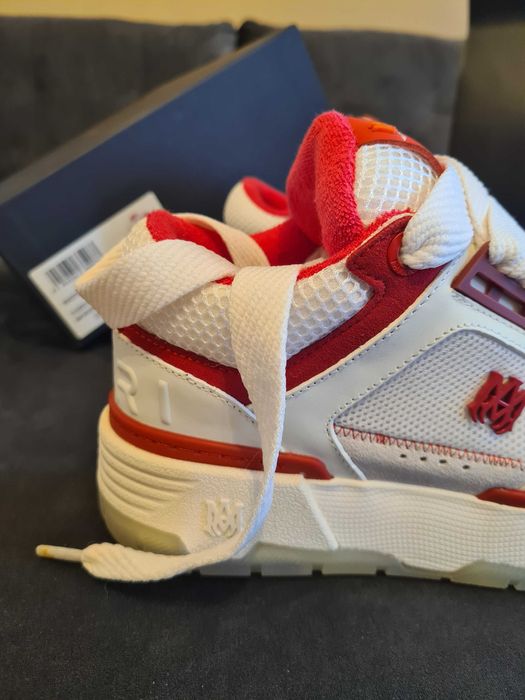 Adidasi Amiri MA-1 red - piele naturala/size 36-45/full pack Bucuresti ...