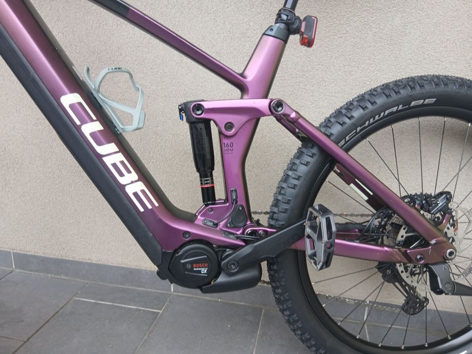 Full Suspension Electric 27.5er Carbon Bosch CX Smart CUBE 160 mm 750w ...