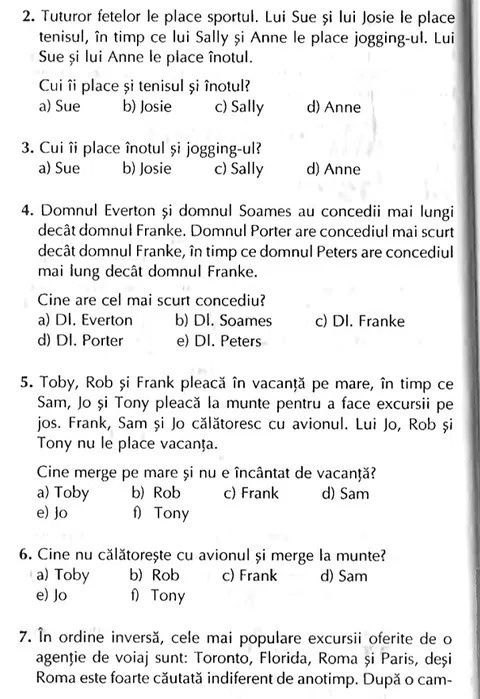 Teste psihologice admitere in politie / armata / pompieri Iasi • OLX.ro