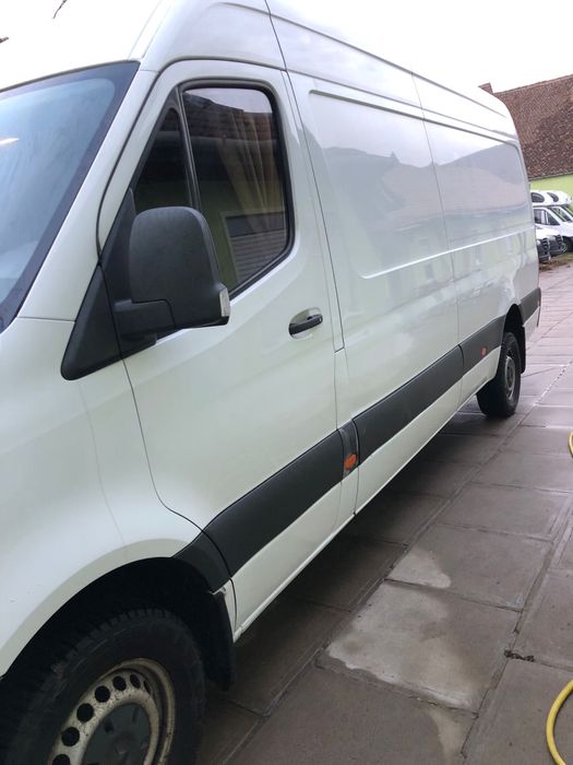 Mercedes Sprinter 2019 316 CDI duba Maxi lung+inalt TVA inclus Garbova ...