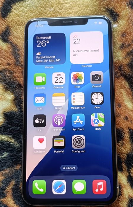 IPhone 11 pro max functional fisurata sticla Valea Muscelului • OLX.ro