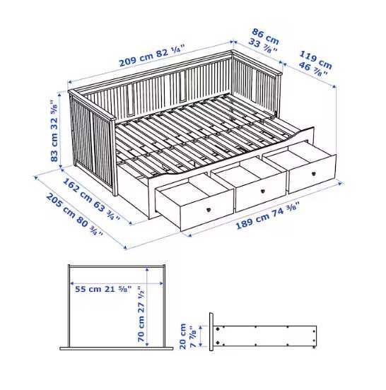 Divan Ikea / pat 2 persoane Tunari • OLX.ro