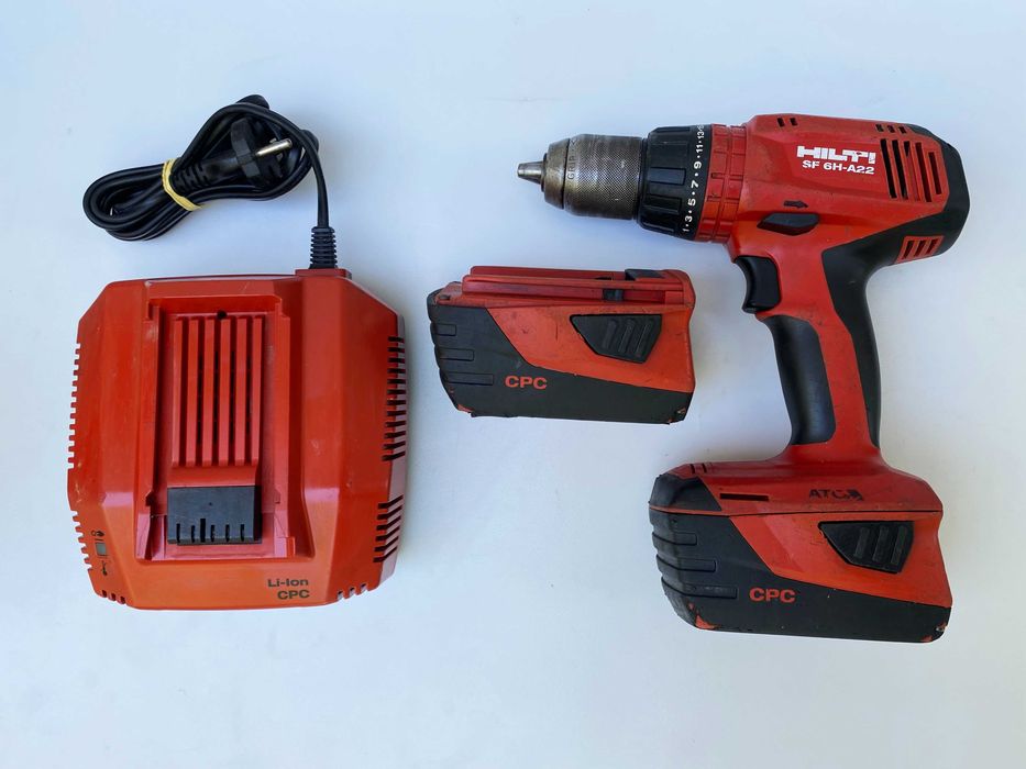 Hilti SF 6H-A22 ATC - Ударен винтоверт 2x22V 5.2Ah гр. Шумен Добруджански • OLX.bg