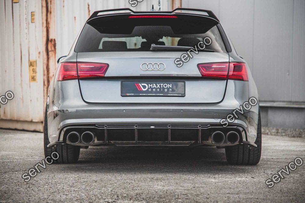 Difuzor spate Audi A6 S6 C7 S-Line 2014-2017 v10 Maxton Design Focsani ...