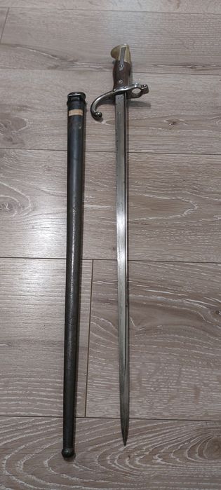 Baionetă Sabie Franta - Gras M1874 Sibiu • OLX.ro