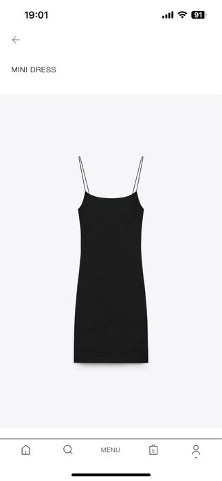 Черна рокля Zara гр. Плевен Идеален център • OLX.bg