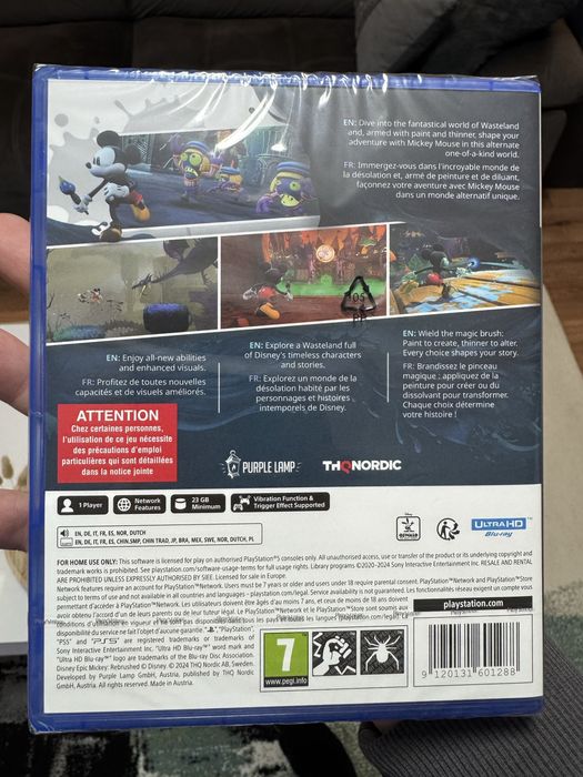 Joc ps5 playstation 5 Epic Mickey Rebrushed sigilat Galati • OLX.ro