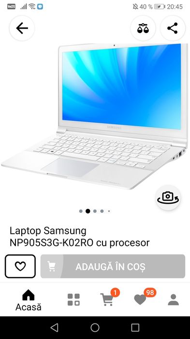 Laptop Samsung AMD Targu-Mures • OLX.ro