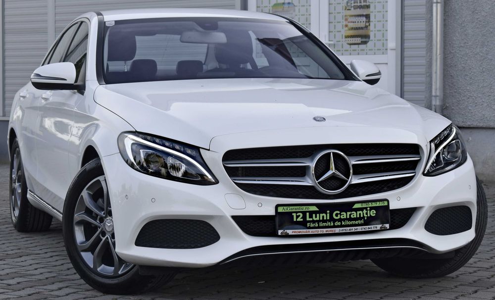 Mercedes C180~LED~2016~Faruri inteligente~Navigatie~Padele~GARANTIE ...