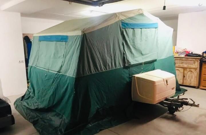 Remorca rulota Trigano import Italia ca noua Oradea • OLX.ro