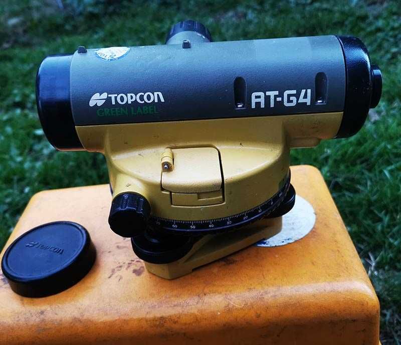 Японски оптичен автоматичен нивелир TOPCON AT-G4 26x увеличение гр ...