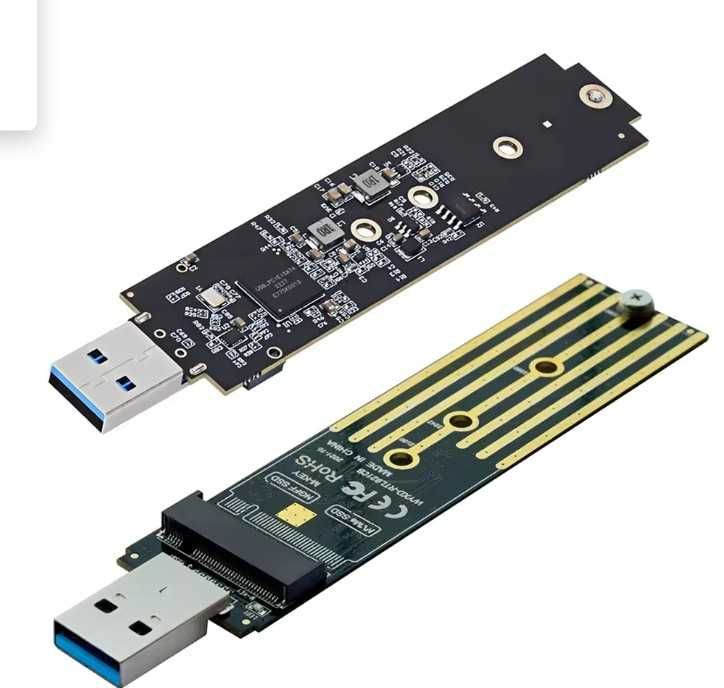 Адаптер NVME To USB Adapter 10Gbps USB 3.1 Gen 2 To M.2 NVMe SSD гр. София Толстой • OLX.bg