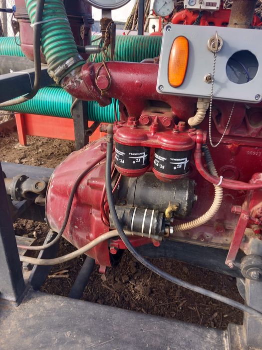 Vand motopompa motor Fiat 100 cp ,pompa Caprari 3 etaje Caldarusa • OLX.ro