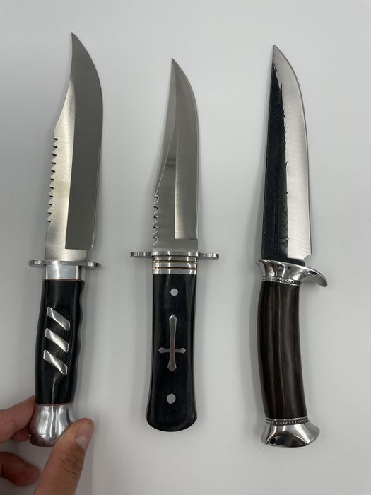 Set 3 cutite vanatoare, pescuit, camping! Ilfov Voluntari • OLX.ro