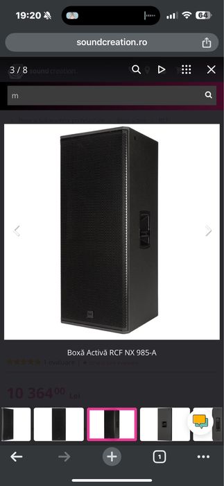 Boxa activa rcf nx 985-A Ploiesti • OLX.ro