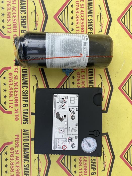 Kit pana compresor auto umflat roti original Suv VW Touareg Audi Q7 ...