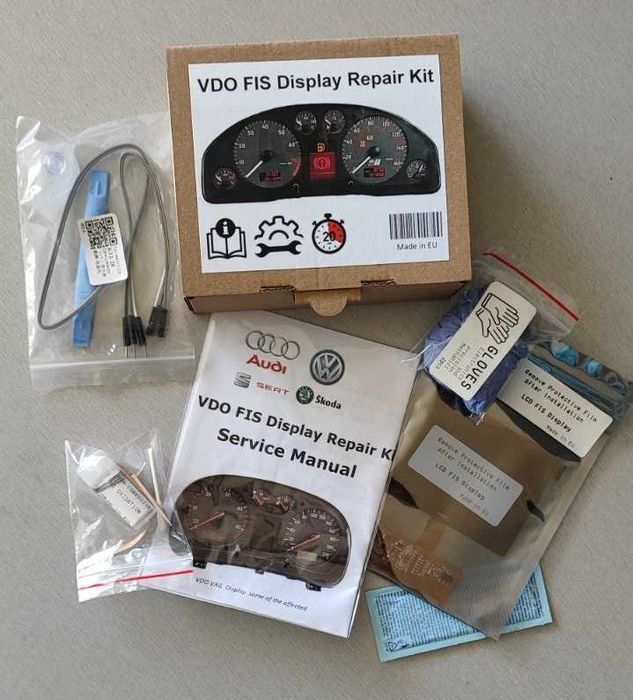 Дисплей километраж VW Audi Skoda Seat Ford full FIS display гр. София ...