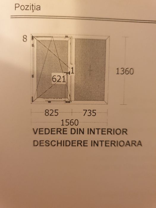Fereastra- geam termopan / tamplarie pvc Brasov • OLX.ro
