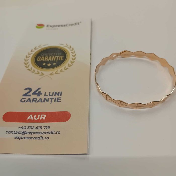 Bratara fixa aur 14k 9.80g (ag49 Esplanada b.5798.1) Iasi • OLX.ro
