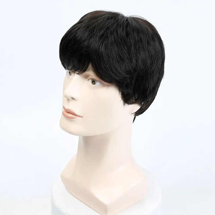 Peruca NEAGRA scurta BARBAT (imita par natural) Bucuresti Sectorul 5 ...