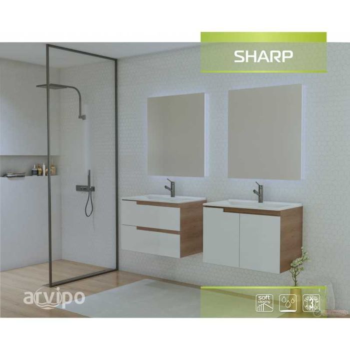 Arvipo Sharp долен шкаф за баня с врати 75 см 400 лв. гр. София Дианабад • OLX.bg