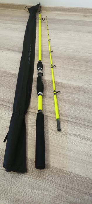 Set 4 Lansete Feeder 2.4m ROBINHAN Bolentino acțiune 100-200 gr Giurgiu ...