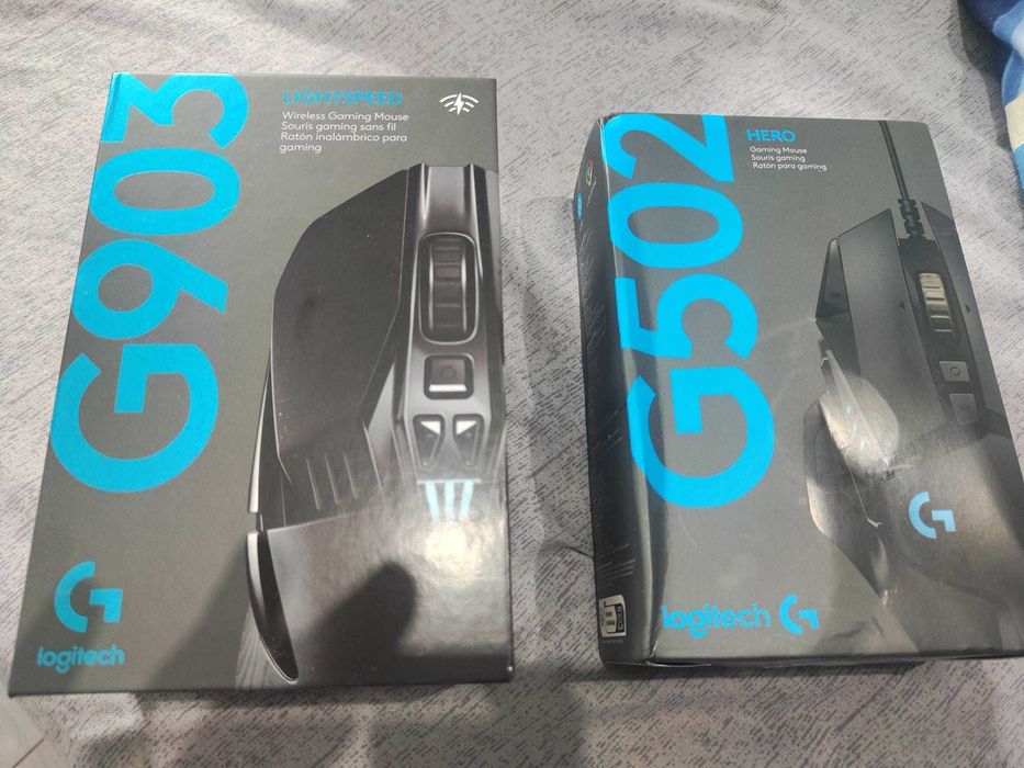 Mouse Gaming Logitech HERO G903 Lightspeed Wireless si Mouse G502 Ramnicu Valcea • OLX.ro