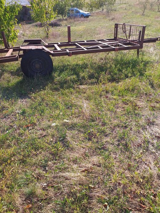 Remorca tramcar profile U 100mm roti 650 R16C Popesti • OLX.ro