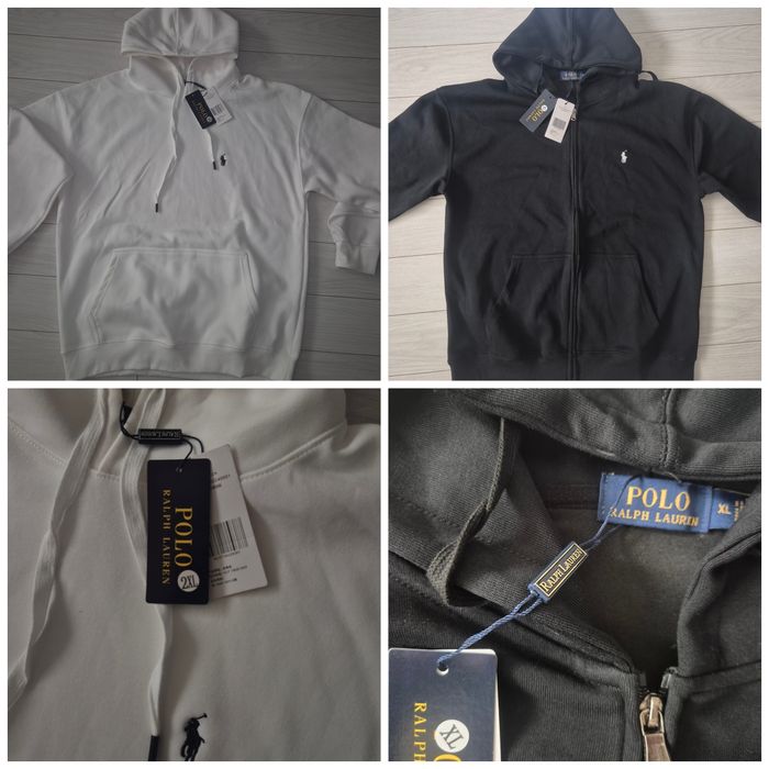 Hanorac polo ralph lauren alb/negru Bucuresti Sectorul 6 • OLX.ro