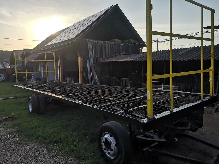 Remorca agricola baloti Sarmasel-Gara • OLX.ro