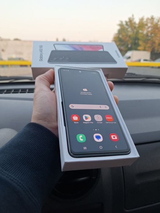 Samsung A53 128GB/6GB [5G] Black, Liber in orice rețea, Full box ...