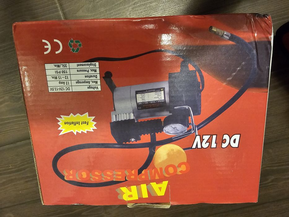 Kit Vulcanizare Anvelope Cu Pompa Electrica 12V, 10 bari Bucuresti ...