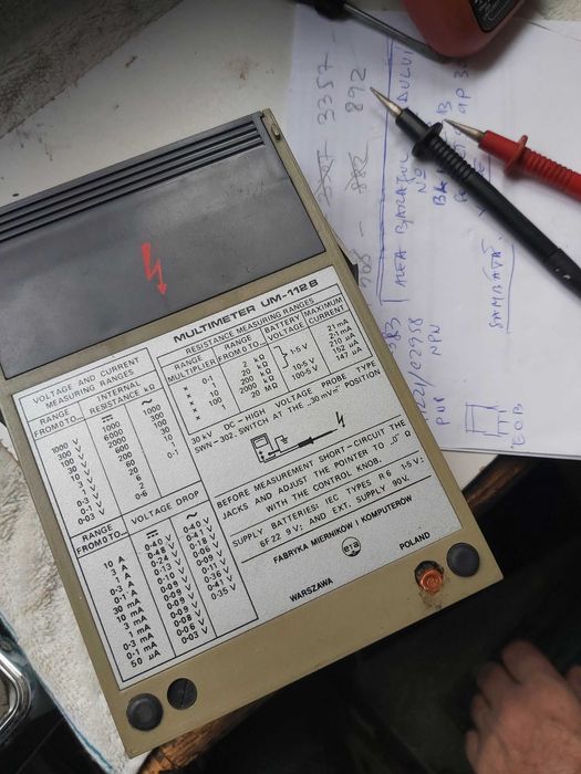 Multimetru Analog UM-112B ERA GOST Bucuresti Sectorul 2 • OLX.ro