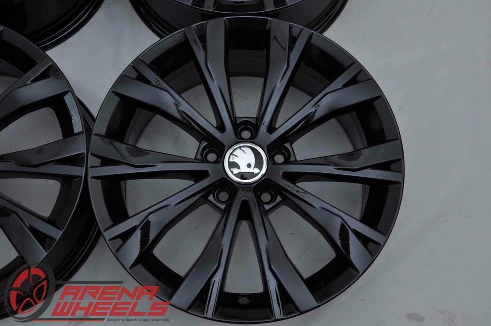 Jante Noi 17 inch Originale Skoda Octavia Superb Yeti Karoq Kodiaq R17 ...