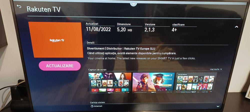 Vand TV led smart 3D LG,106CM,Model 42lf652V, FULL HD Vulcan • OLX.ro