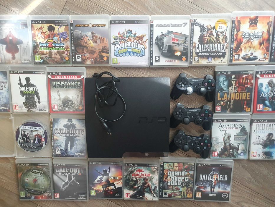Playstation 3 с 23 игри гр. Пловдив Южен • OLX.bg