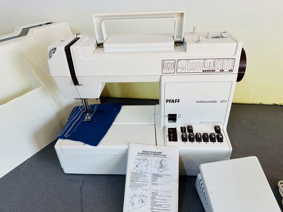 Masina de cusut semi industriala Pfaff hobbymatic 917 Alba Iulia • OLX.ro