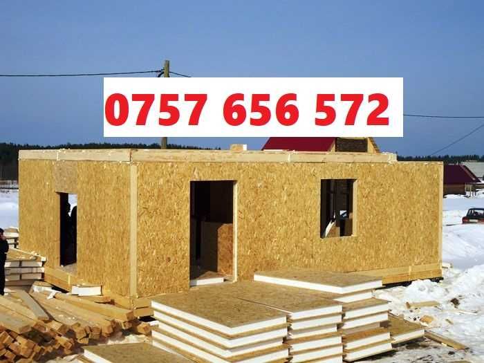 Panouri sandwich SIP (Polistiren + OSB) / Panouri sandwich acoperis ...