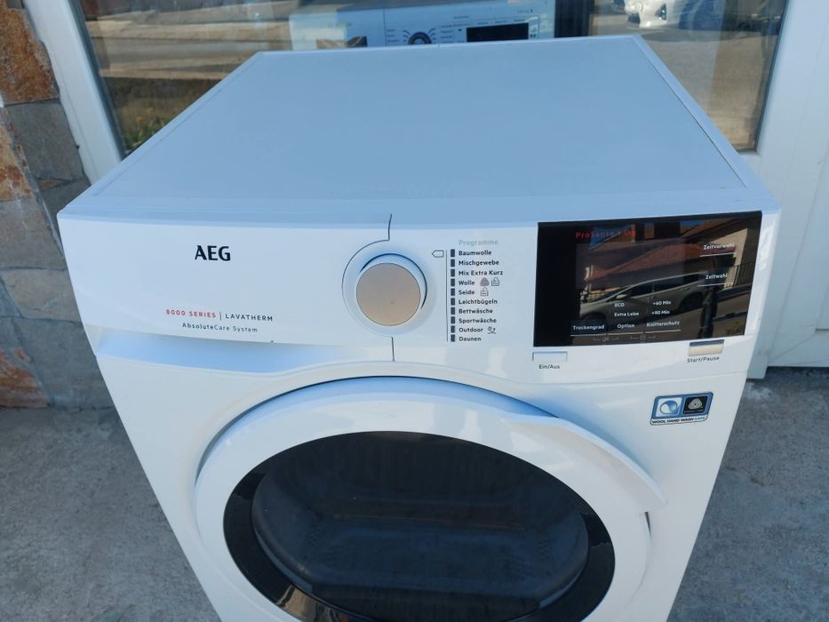 Сушилня AEG 8000 Lavatherm Absolute Care System Цена:650 лв. Капацитет гр. Смолян Стар център ...