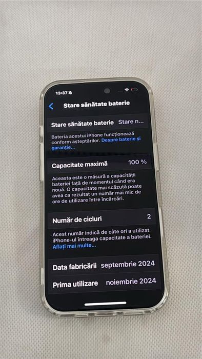 Telefon mobil Apple iPhone 16 Pro, 128GB, 5G -A- Oradea • OLX.ro