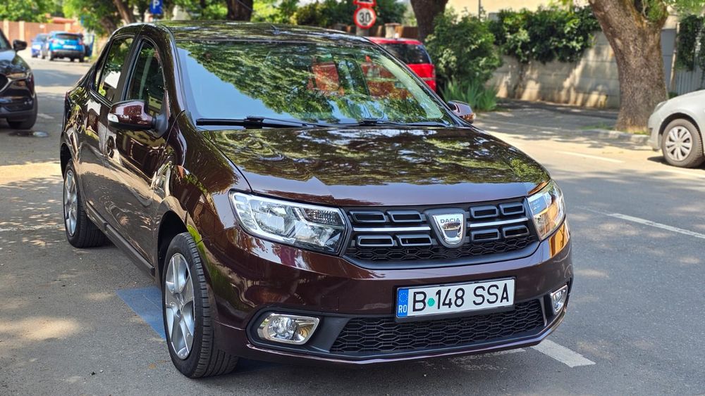 Dacia Logan Prestige 2018 86000km Reali Carte service Stare noua ...