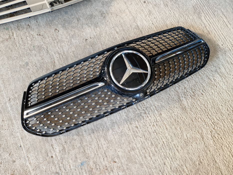 Grila bara fata Mercedes GLE W167 V167 AMG Diamond stars 2019-2022 ...